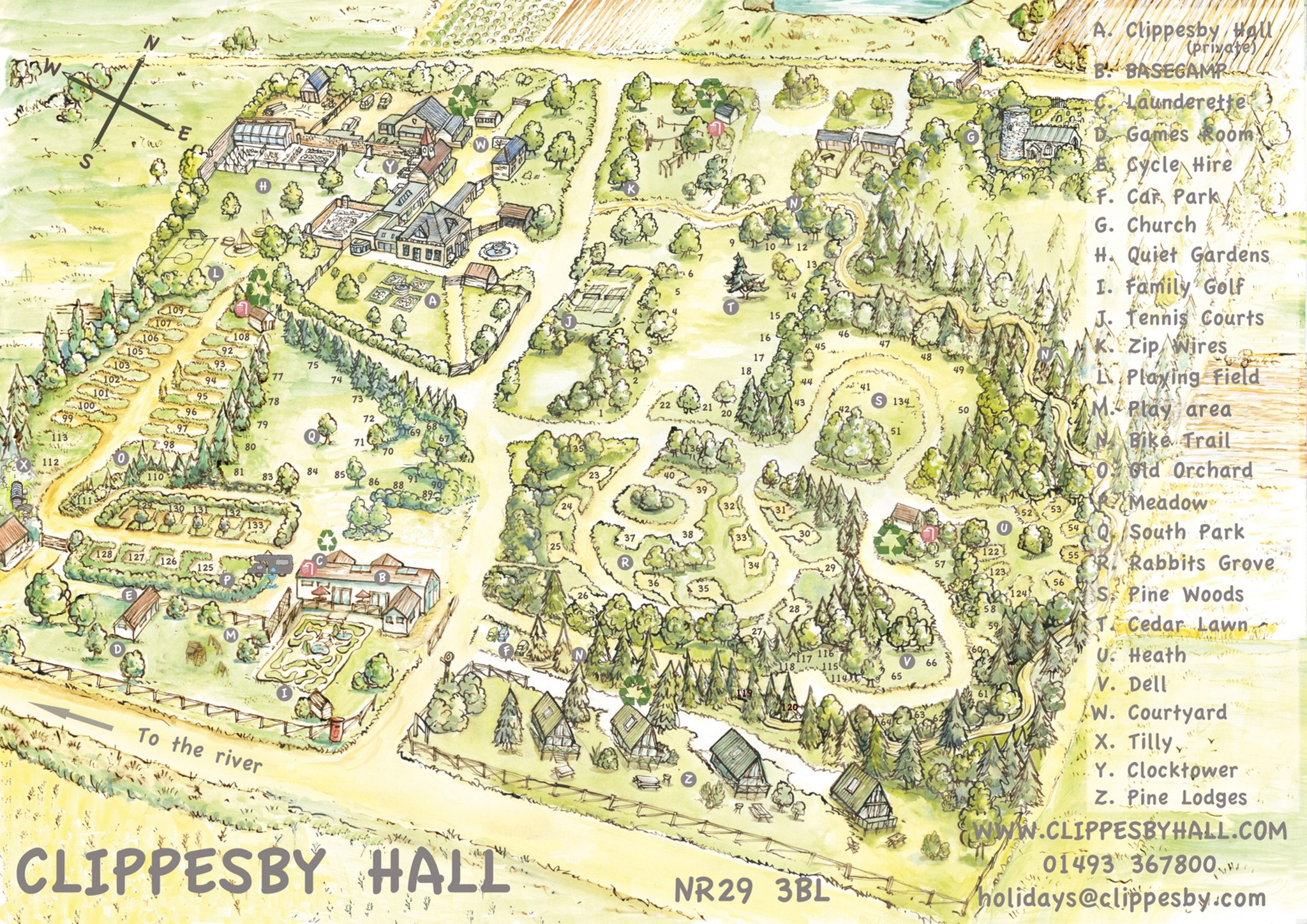 Staying at Clippesby Hall, Norfolk – campsite review | Chris & Suze Go ...
